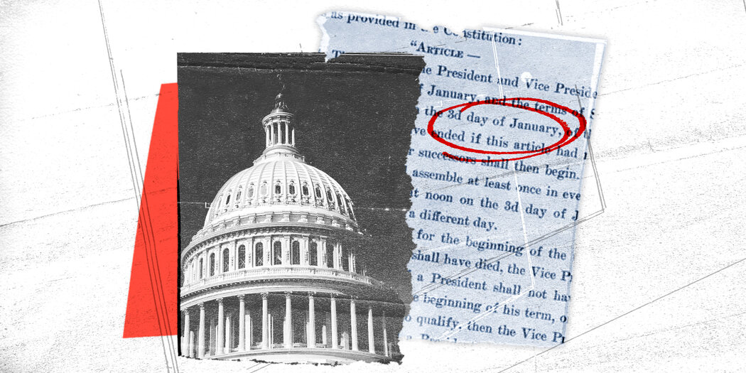 20th Amendment Examples